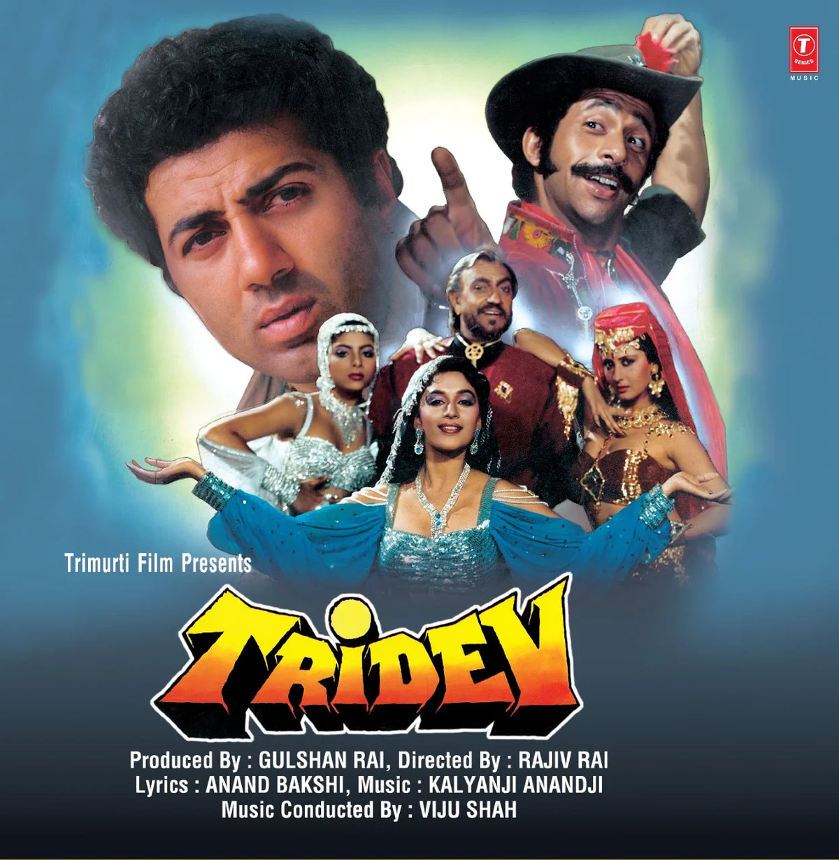Kalyanji Anandji & Viju Shah- Tridev (Splatter Red Black) (Arrives in | The Revolver Club