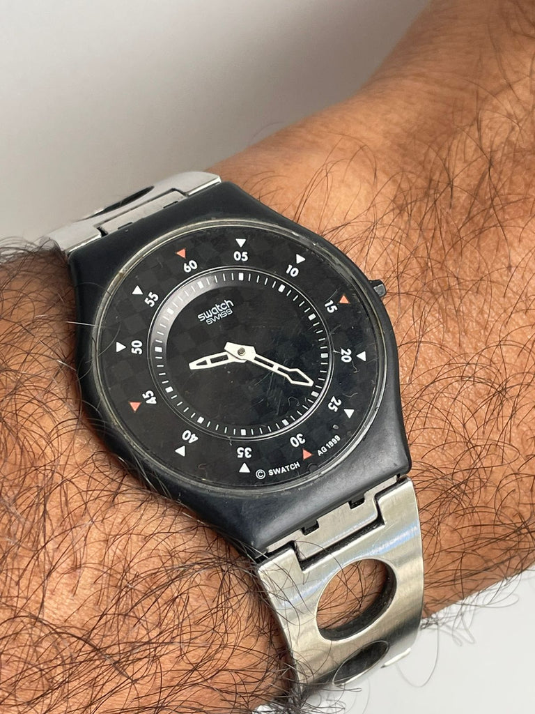 Buy Vintage Watch - 1999 Swatch Skin Flattention (Quartz) | The ...
