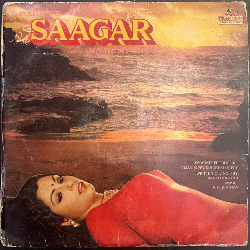 R.D. Burman*, Javed Akhtar – Saagar (Used Vinyl - VG) NJ Marketplace ...