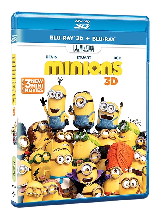 Minions (3D + 2D) - 2 Disc Edition [DVD] | The Revolver Club