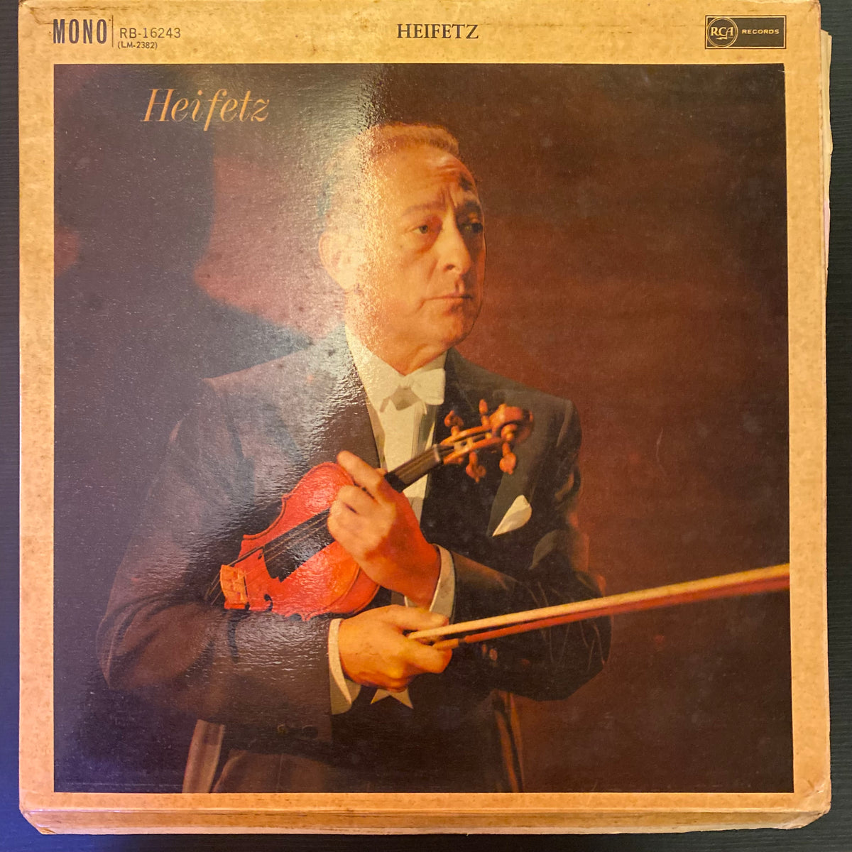 Jascha Heifetz - Heifetz (Used Vinyl - VG) SC Marketplace – The ...