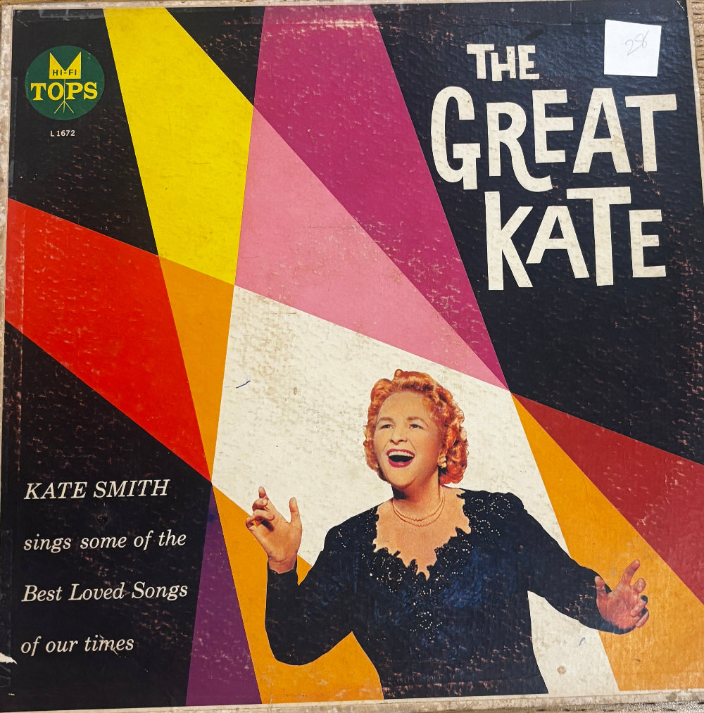 Kate Smith – The Great Kate (Used Vinyl - VG) VJ Marketplace ...