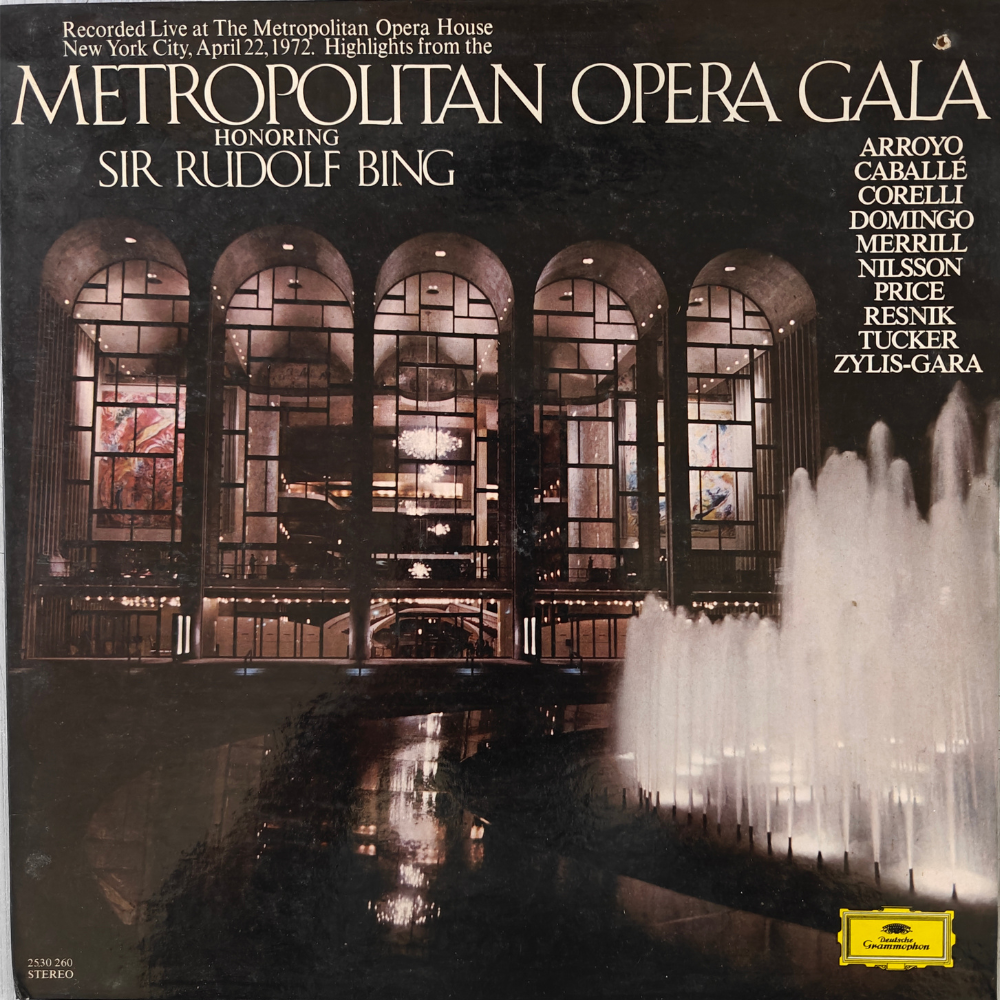 Various – Highlights From Metropolitan Opera Gala Honouring Sir Rudolph ...