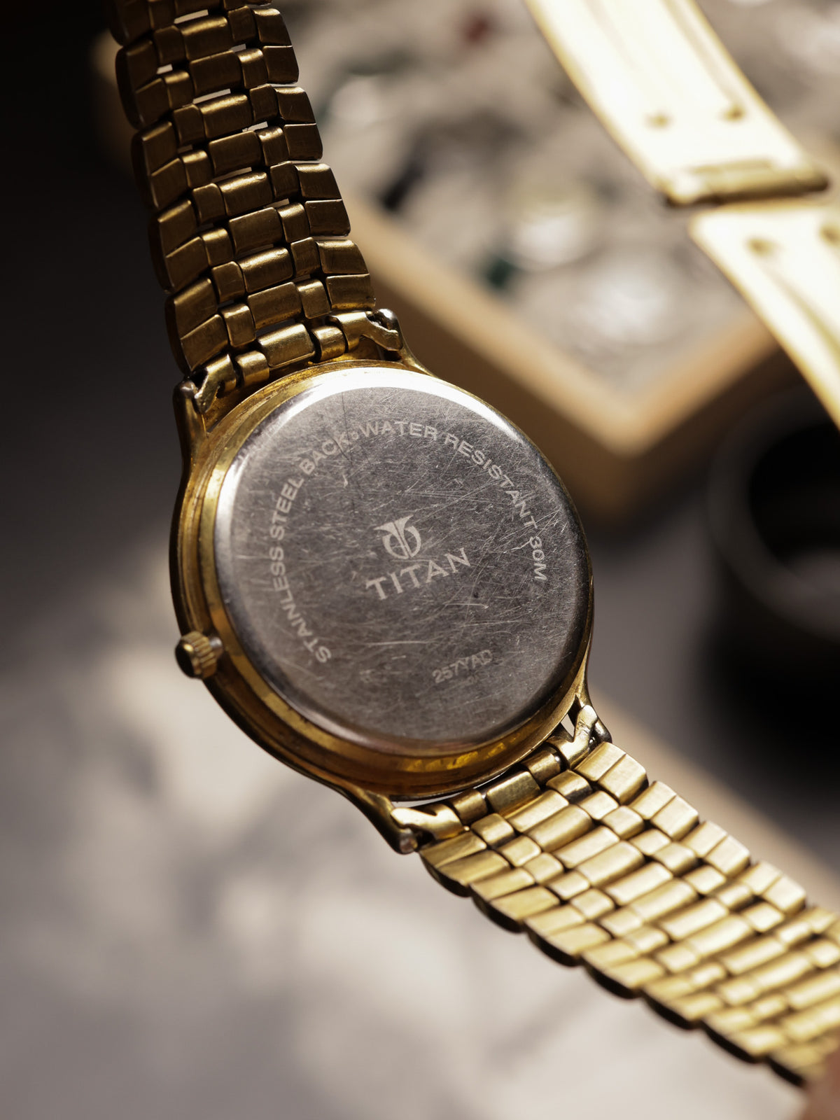 Titan Classique Moonphase Triple Calender (Original Bracelet)- [38mm ...