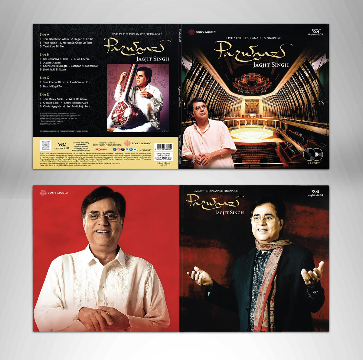 Jagjit Singh - Parwaaz (Pre Order) | The Revolver Club