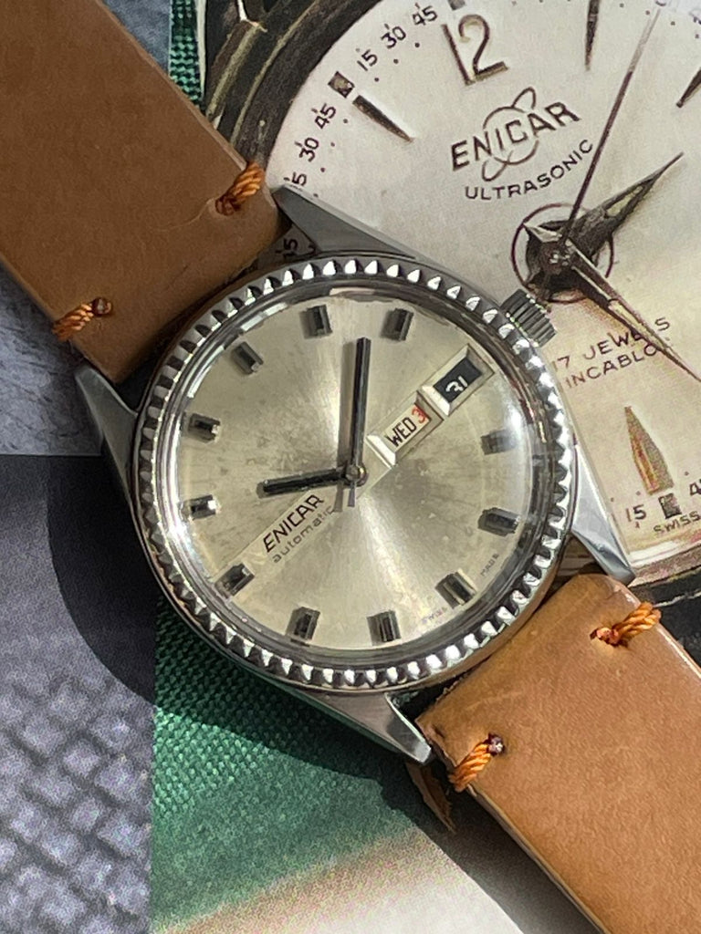 Buy Vintage Watch - Enicar Sherpa 600 (1972) | The Revolver Club | The Revolver Club