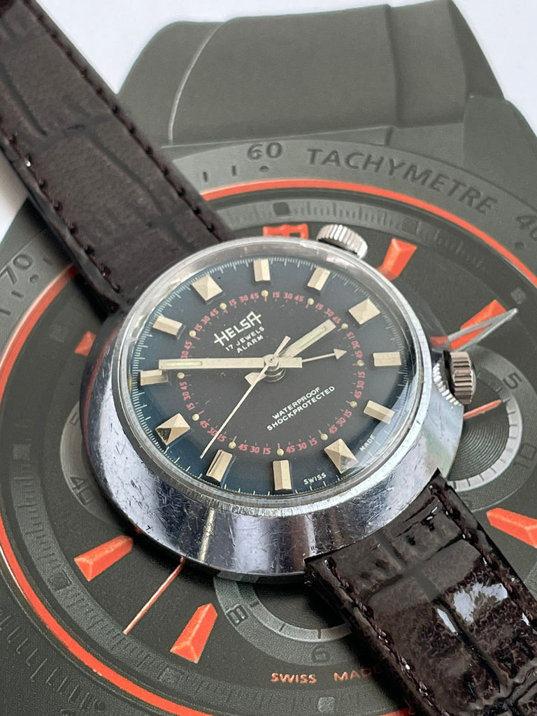 Buy Vintage Watch - Helsa - Alarm (Mid 70s) | The Revolver Club | The ...