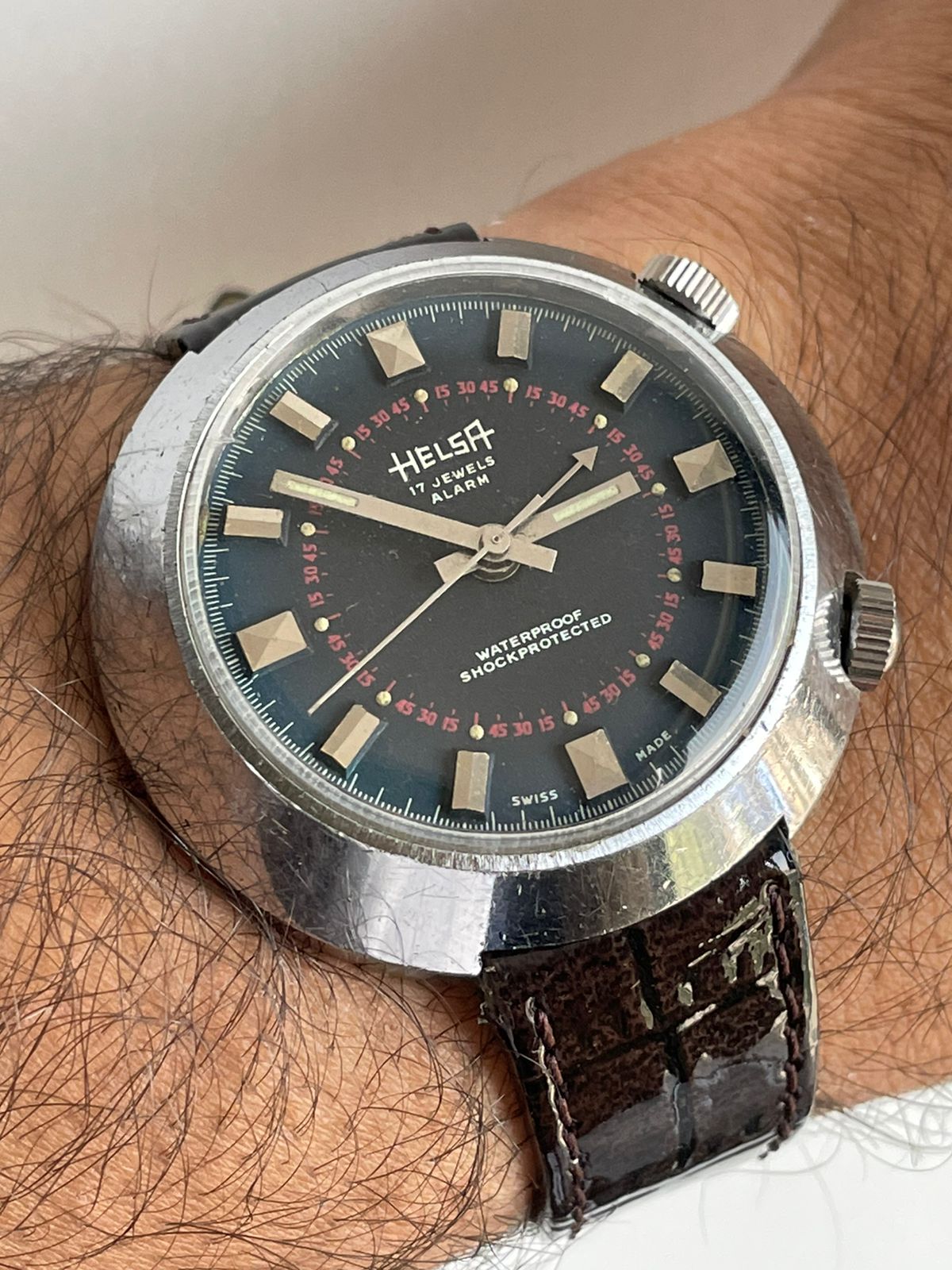 Buy Vintage Watch - Helsa - Alarm (Mid 70s) | The Revolver Club | The ...