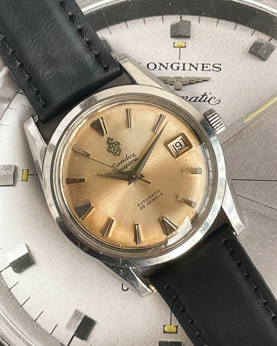 Buy Vintage Watch: Sandoz Aquaplane (1960s) | The Revolver Club